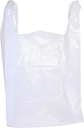 Industrial White T-Shirt Bags by JAK – Kooi Housewares