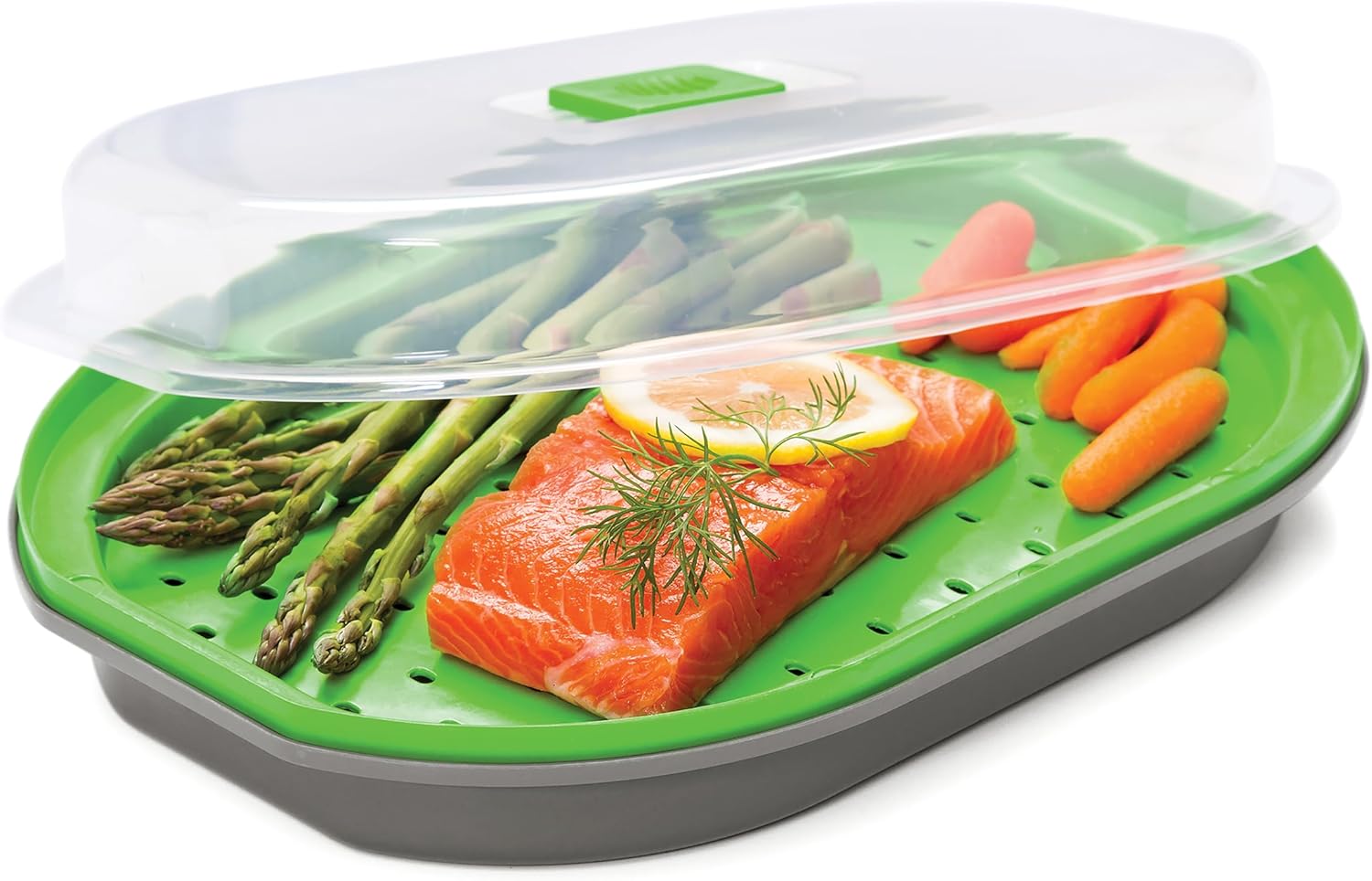 Microwave Fish & Veggie Steamer by Progressive – Kooi Housewares