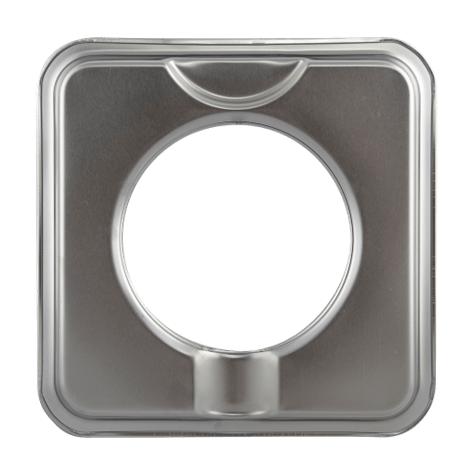 Single Square Chrome Drip Pan by Range Kleen – Kooi Housewares